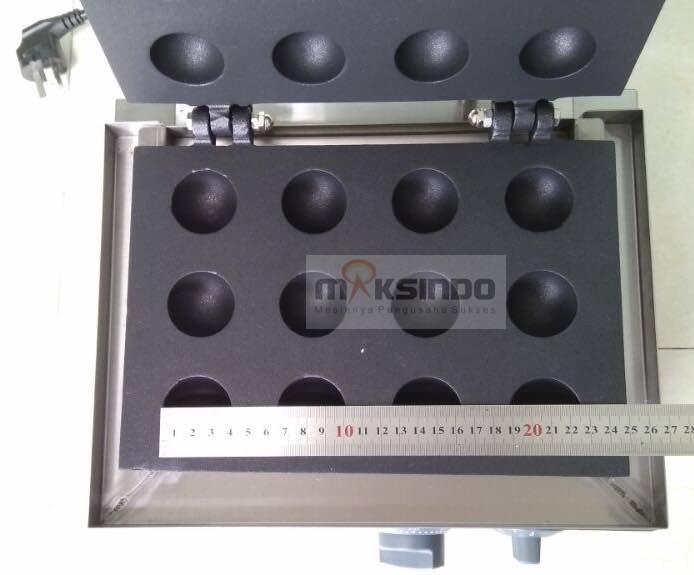 Mesin Waffle Bentuk Bola Bulat (BLS12) Toko Mesin Maksindo
